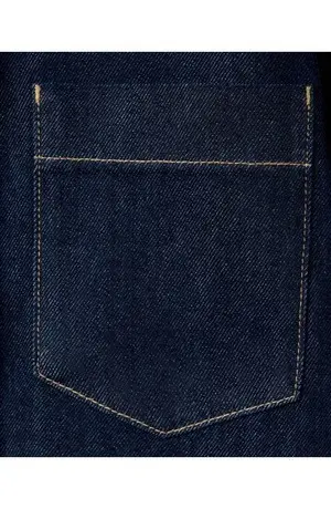 Mango Button-up Denim Shirt