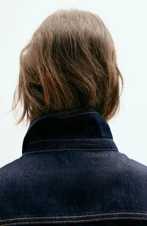 Mango Button-up Denim Shirt