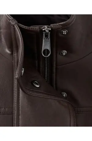 Mango Oversize Belted Faux Leather Jacket