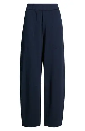 Eileen Fisher Organic Cotton Ankle Arch Pants - Ink