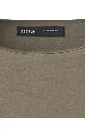 Mango Drop Waist Minidress