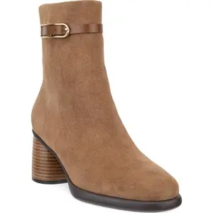 Ecco Sculpted Lx 55 Leather Bootie - Camel
