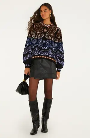 Farm Rio Nicole Knit Sweater