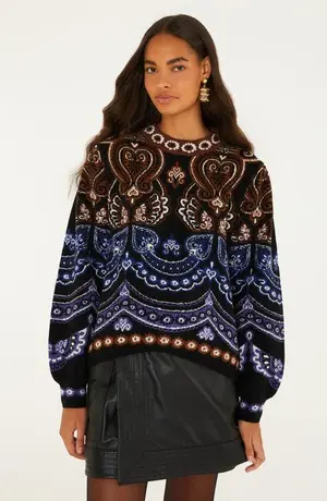 Farm Rio Nicole Knit Sweater