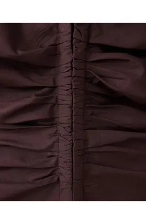 Mango Ruched Sleeveless Top