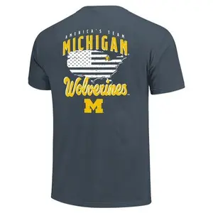 IMAGE ONE Michigan Wolverines America's Team T-shirt
