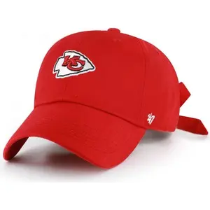 '47 Kansas City Chiefs Bow Back Clean Up Adjustable Hat - Red