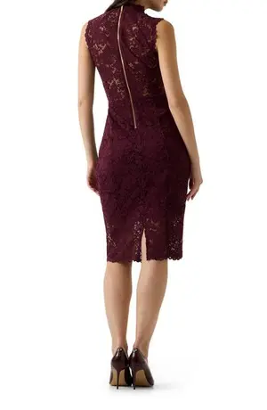 MARCIANO Michelle Sleeveless Lace Midi Dress - A40t-open