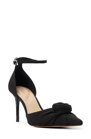 Ted Baker London Grace Ankle Strap Pump - Black