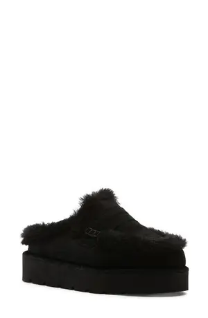 275 CENTRAL Siria Penny Loafer Slipper - Black