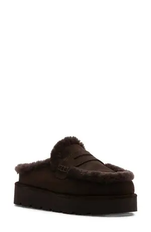 275 CENTRAL Siria Penny Loafer Slipper - Brown