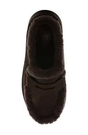 275 CENTRAL Siria Penny Loafer Slipper - Brown