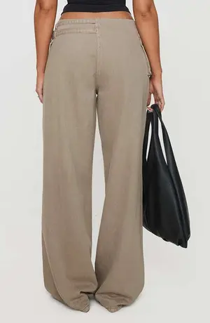 Princess Polly Paltrow Belted Cargo Pants