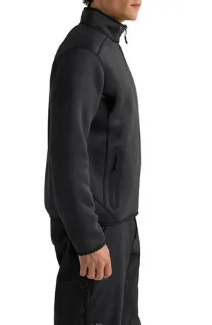 Arc'teryx Covert Full Zip Fleece Cardigan - Black Heather