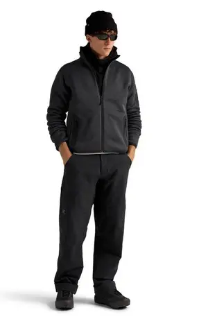 Arc'teryx Covert Full Zip Fleece Cardigan - Black Heather