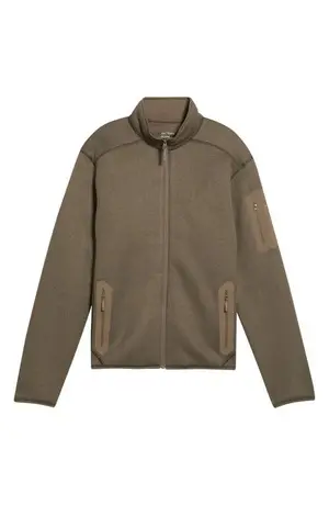 Arc'teryx Covert Full Zip Fleece Cardigan Mongoose Heather
