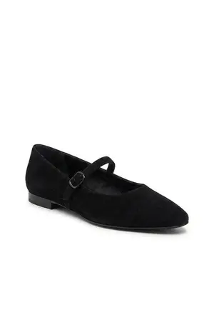 MENINA STEP Amelie Mary Jane Flat - Black