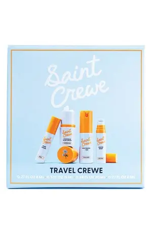 SAINT CREWE Travel Crewe 4-piece Skincare Set