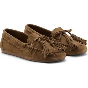 Mango Greta Leather Loafer