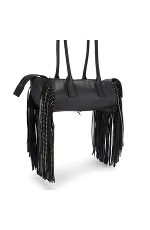 Kurt Geiger Sloane Fringe East/west Shoulder Bag
