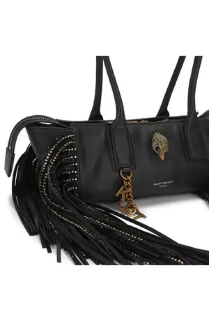 Kurt Geiger Sloane Fringe East/west Shoulder Bag