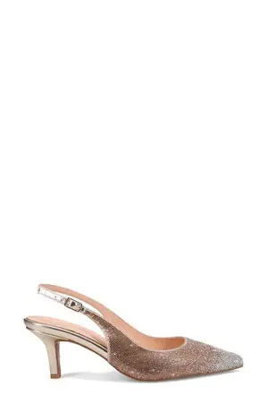 Ron White Haisley Crystal Pump - Champagne