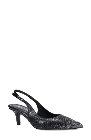 Ron White Haisley Crystal Pump Onyx