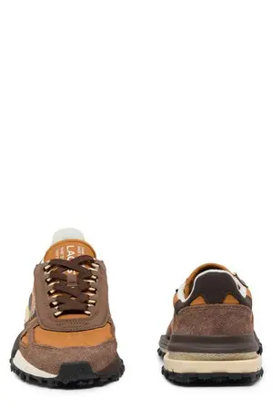 Lacoste Elite Active 2264 Leather Sneaker - Tan/black