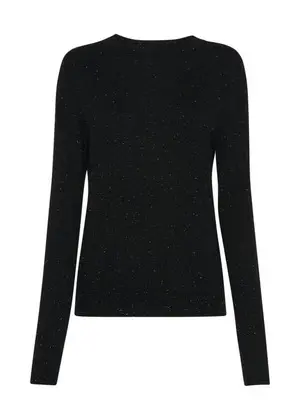 Whistles Annie Sparkle Knit Top