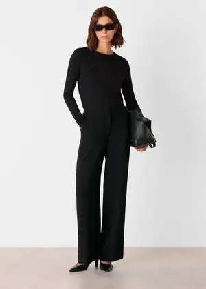 Whistles Annie Sparkle Knit Top