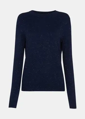 Whistles Annie Sparkle Knit Jumper