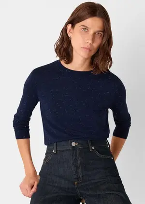 Whistles Annie Sparkle Knit Jumper