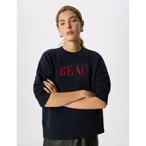 Whistles Beau Crew Neck Sweatshirt