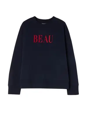 Whistles Beau Crew Neck Sweatshirt