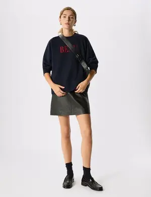 Whistles Beau Crew Neck Sweatshirt