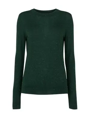 Whistles Annie Sparkle Crew Neck Top