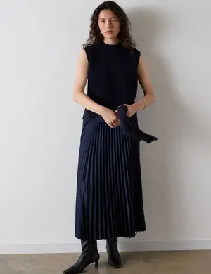 Whistles Sleeveless Knitted Boxy Fit Tank