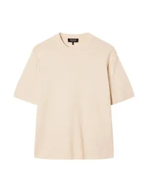 Whistles Draped Fine Knit T-shirt