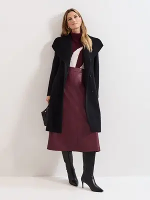 PHASE EIGHT Nicci Belted Wool Coat