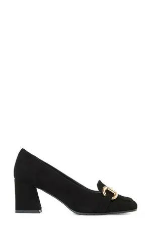 Aquatalia Claudine Pump - Black Suede