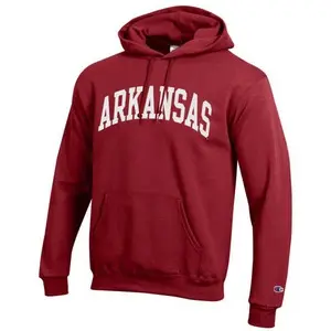 Champion Arkansas Razorbacks Basic Arch Fleece Pullover Hoodie