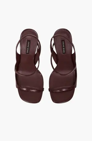 ANINE BING Iva Smooth Sandal