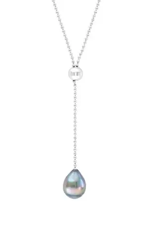 EFFY Sil ,black/tahitian Pearl Necklace