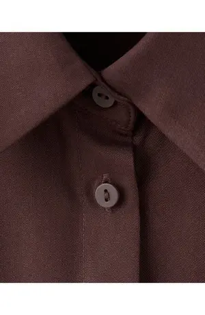Mango Lyocell Button-up Shirt