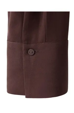 Mango Lyocell Button-up Shirt - Brown