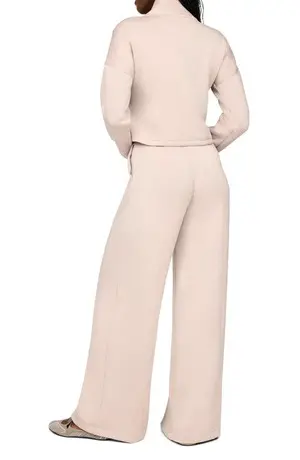 Spanx Airessentials® Long Sleeve Shawl Collar Jumpsuit