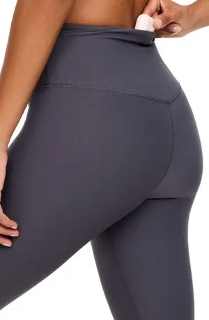 Spanx Spanxsmooth® Ruched Leggings - Dark Slate