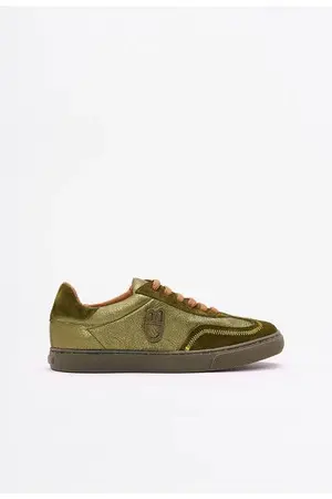 CLARA BARCELO Laugh It Off Sneaker - Green