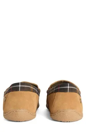 Barbour Albert Slipper - Camel Suede