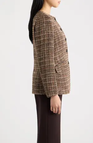 Anne Klein Collarless Blazer